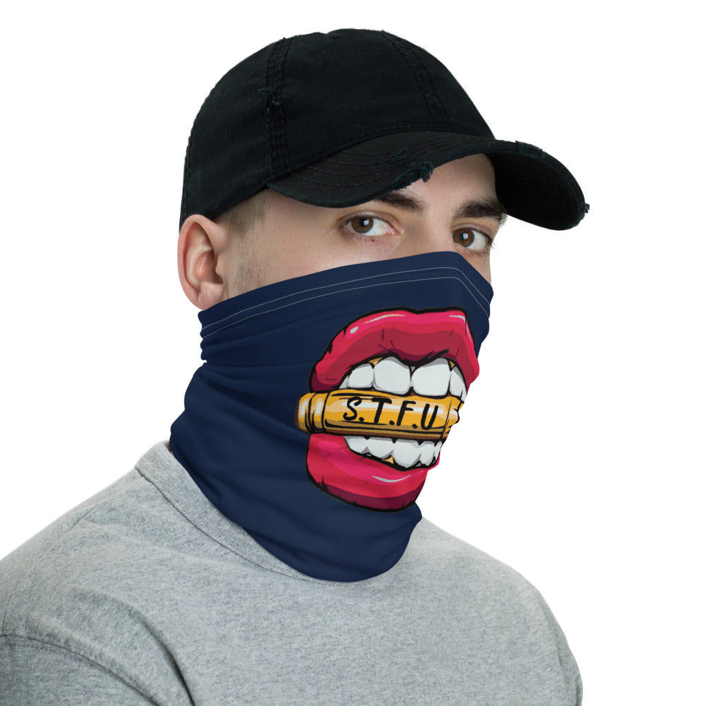 STFU Classic Logo Neck Gaiter - Navy – STFU Designs